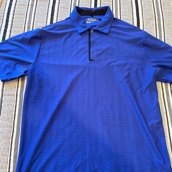 Nike | Shirts | Royal Blue Drifit Nike Golf Polo | Poshmark